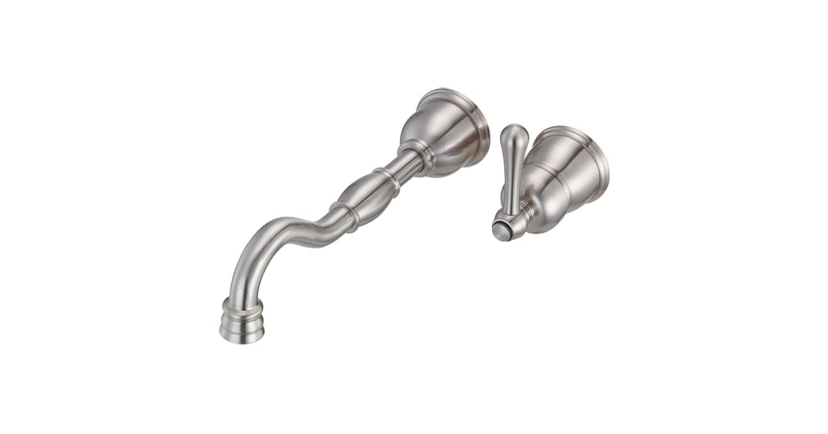 Danze D216557BNT Wall Mounted Bathroom Faucet Trim From the Opulence ...