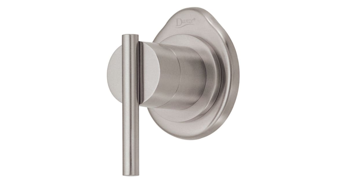 Danze D560858BN Single Handle Diverter Trim and Valve with Metal Lever ...