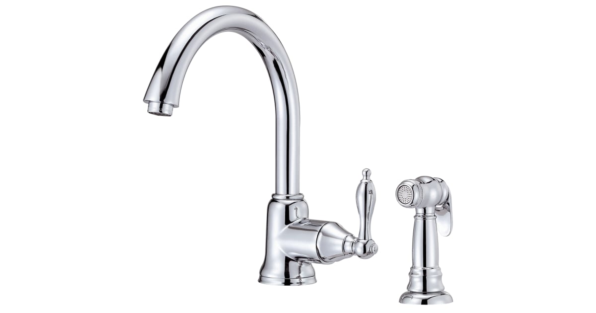 Danze D401140 Kitchen Faucet - Includes Metal Side Spray From the ...