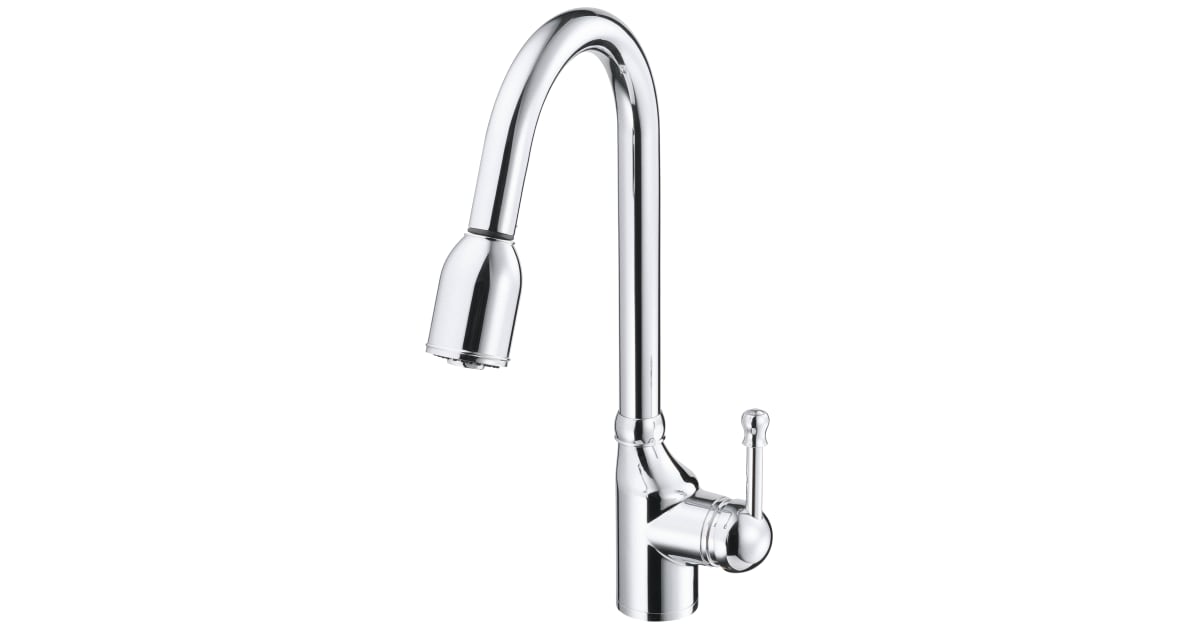 Danze D450015 Melrose Pull Down Spray Kitchen Faucet | Build.com