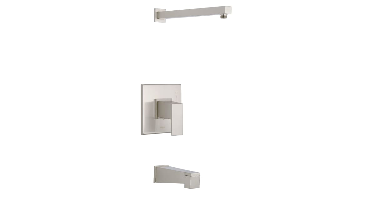 Danze D500062LSBNTC Mid-Town Tub and Shower Trim Package | Build.com