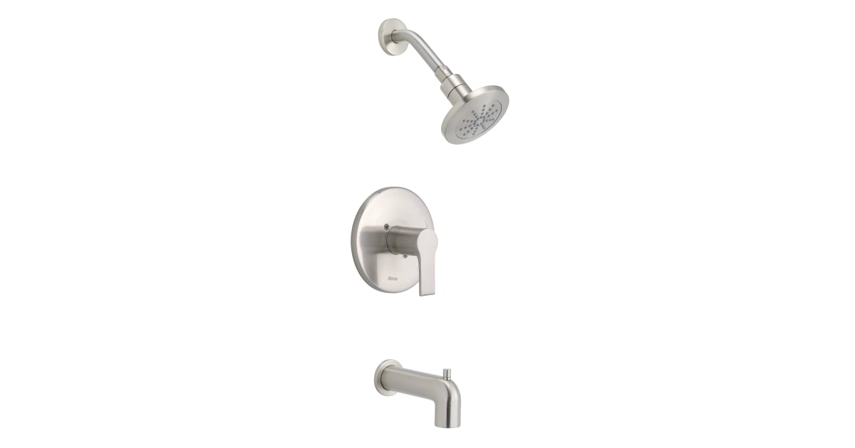 Danze D500087BNTC South Shore Tub and Shower Trim Package with 2 GPM ...