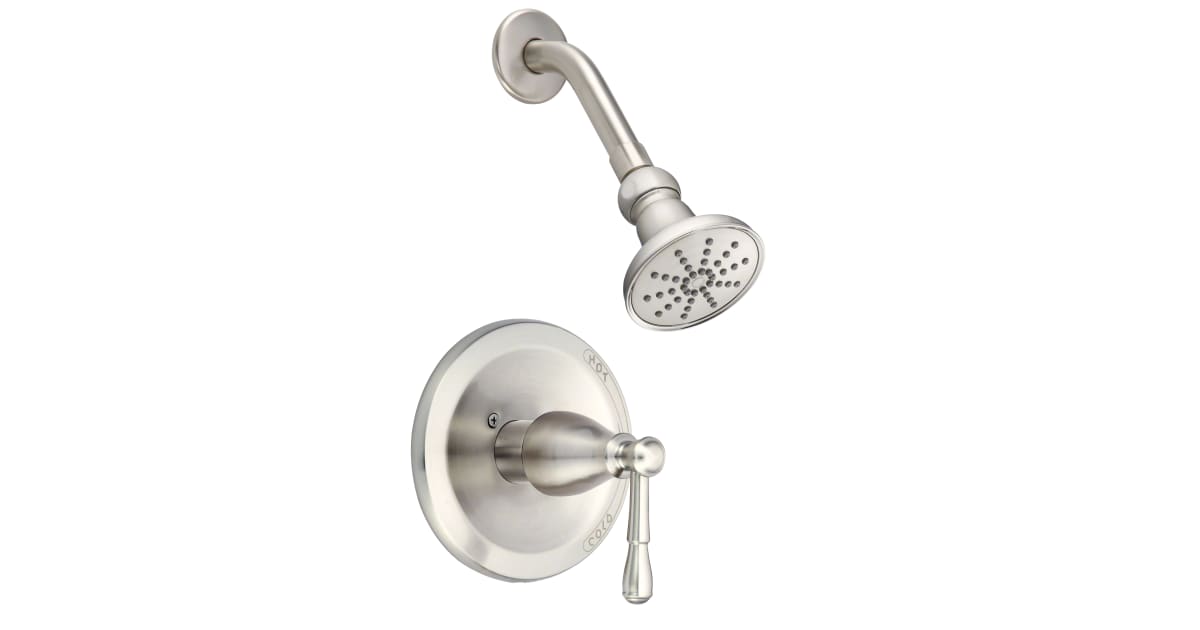 Danze D500515BNT Pressure Balanced Shower Trim Package with Single ...