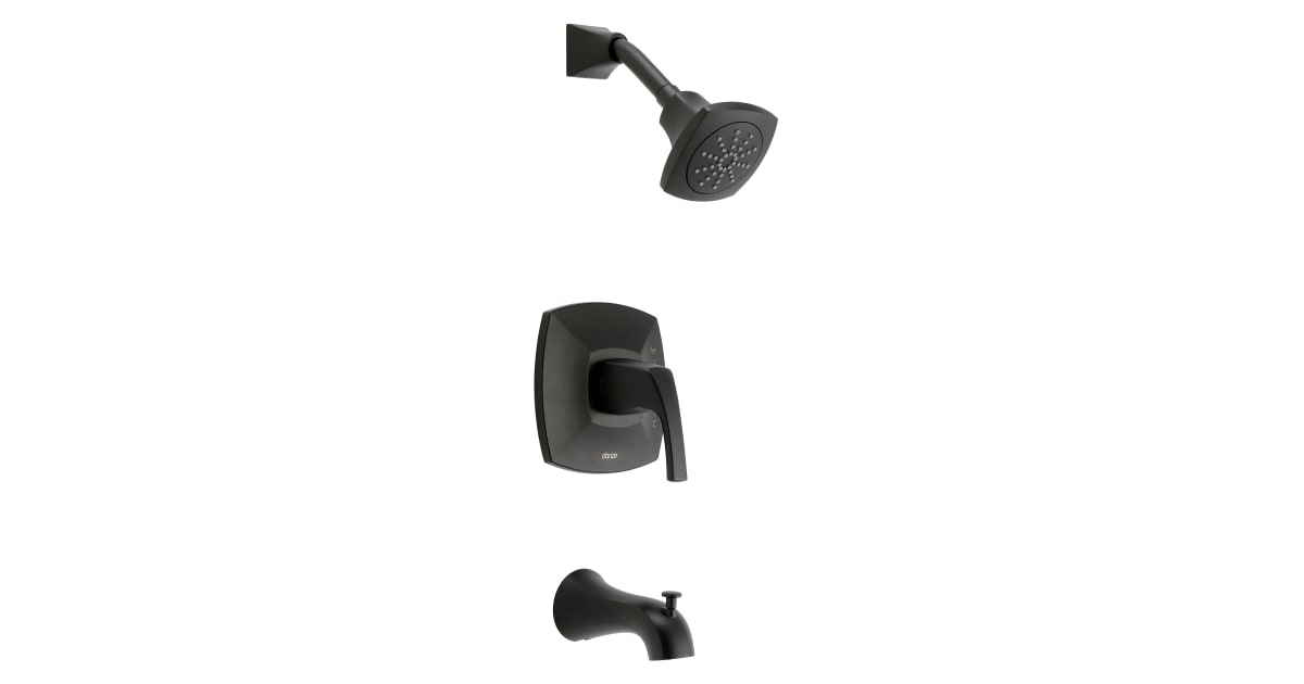 Danze Vaughn Tub and Shower Trim Package with 2 GPM Single Function ...