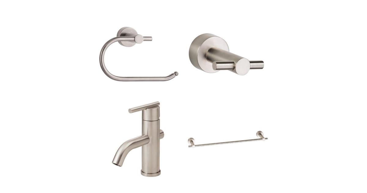 Danze Parma Bundle 1 BN Single Hole Bathroom Faucet Tissue | Build.com