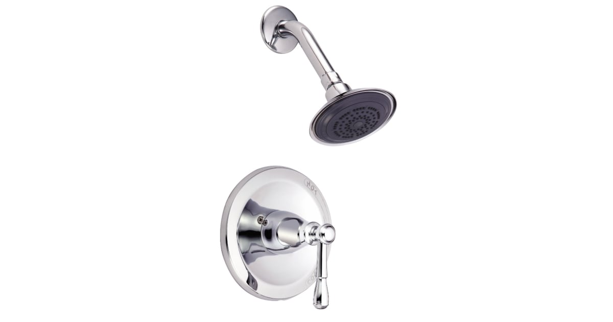 Danze D510515T Pressure Balanced Shower Trim Package with Single ...