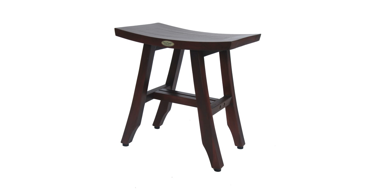 DecoTeak DT100 Satori 18" Solid Teak Shower and Bathroom Seat ...