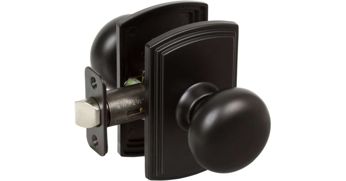Delaney 360604 Santo Single Cylinder Keyed Entry Door Knob Set from the ...
