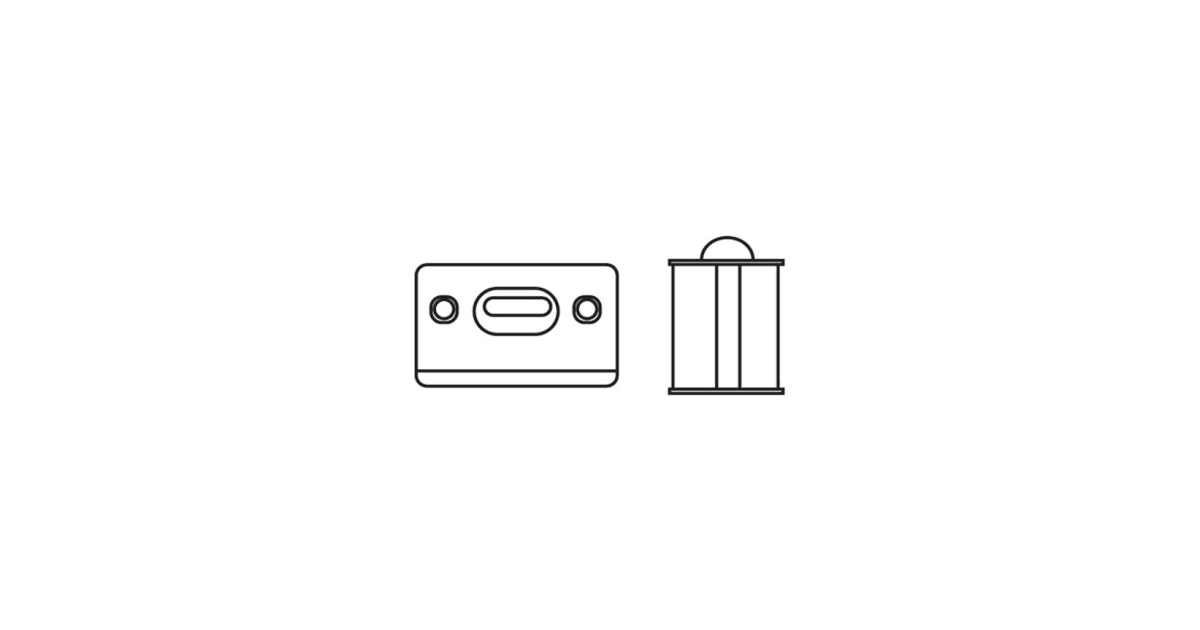 Delaney 420110 2 1/4 x 1 Inch Drive-In Ball Catch | Ferguson Home