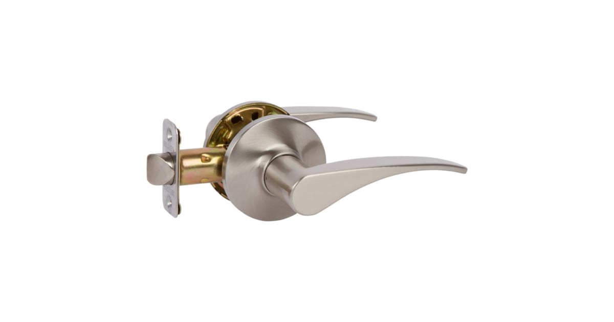 Delaney D24720 Dayton Passage Door Lever Set with Round Style Rose ...