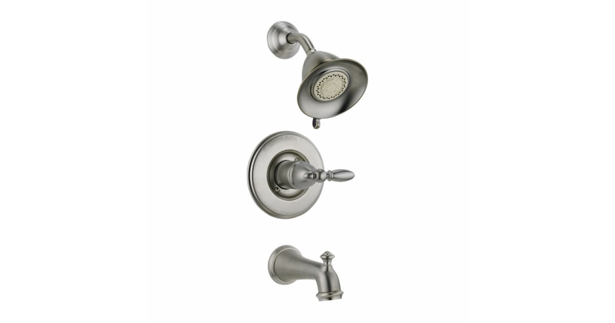 Delta Faucet Tub and Shower Single Handle from the Victorian series ...