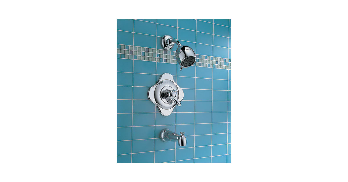 Delta Faucet Tub and Shower Single Handle from the Michael Graves ...