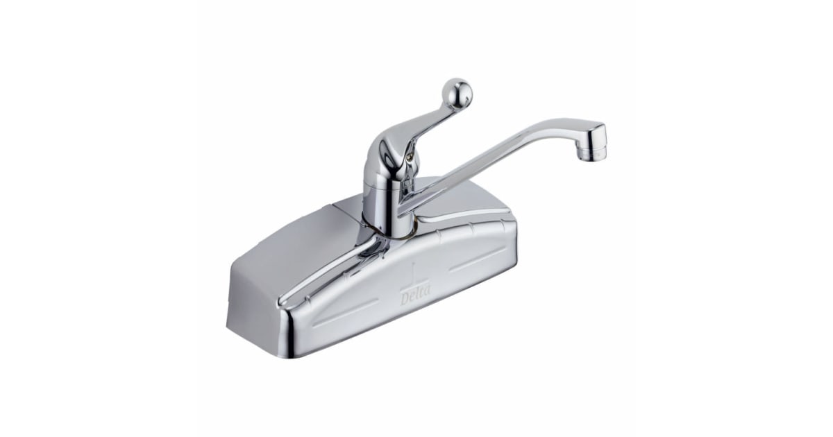Delta 200 Single Handle Kitchen Faucet from the Classic Series ...