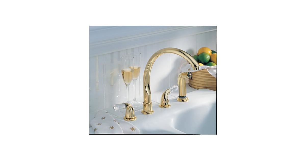 Delta Faucet Kitchen Double Handle from the Waterfall series | Ferguson ...