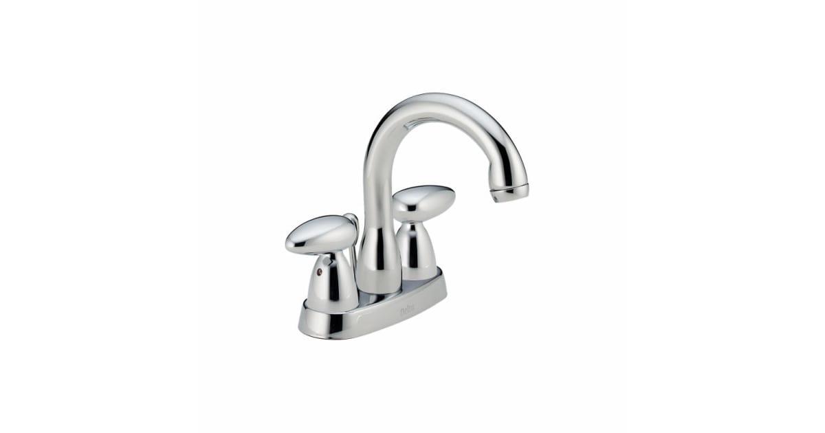 Delta 2588GLHP Double Handle Centerset Lavatory Faucet from the Michael ...
