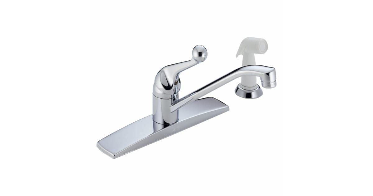 Delta 400-WF Classic Side Spray Kitchen Faucet | Ferguson Home