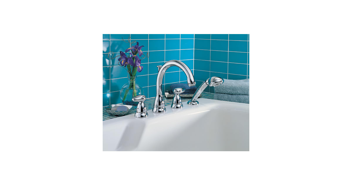 Delta Faucet Roman Tub Double Handle from the Michael Graves series ...
