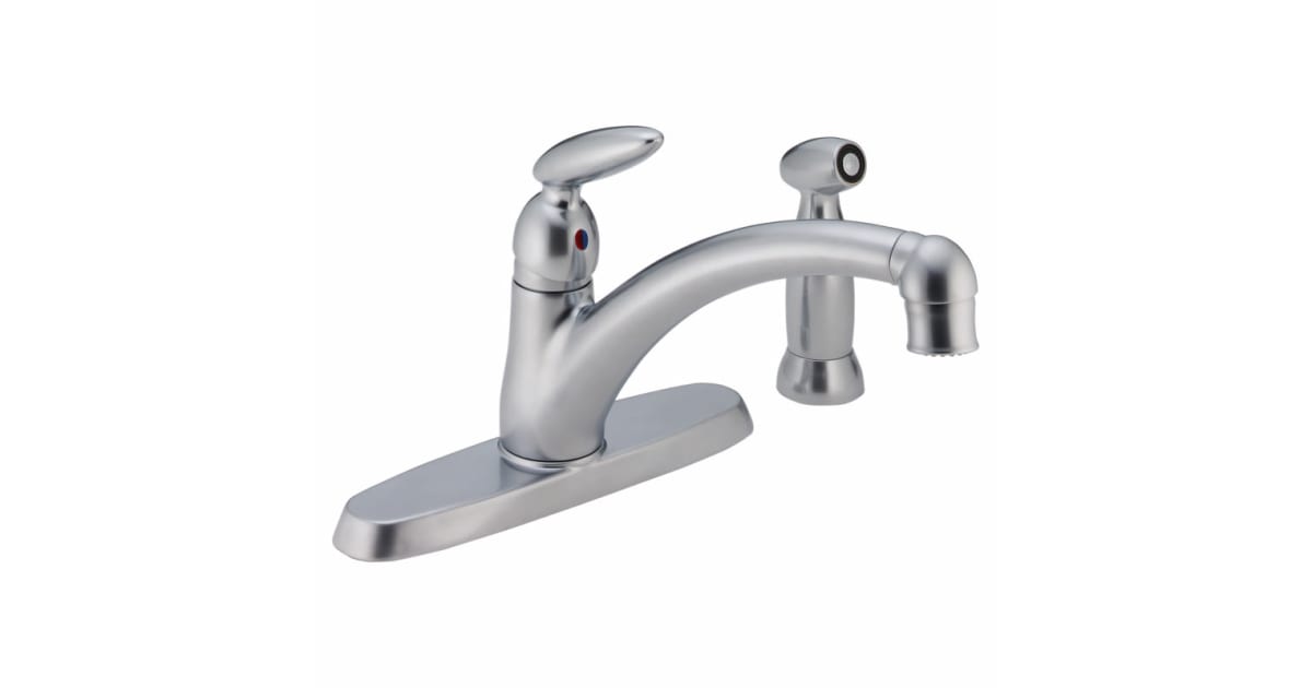 Delta Faucet Kitchen Single Handle from the Michael Graves series ...