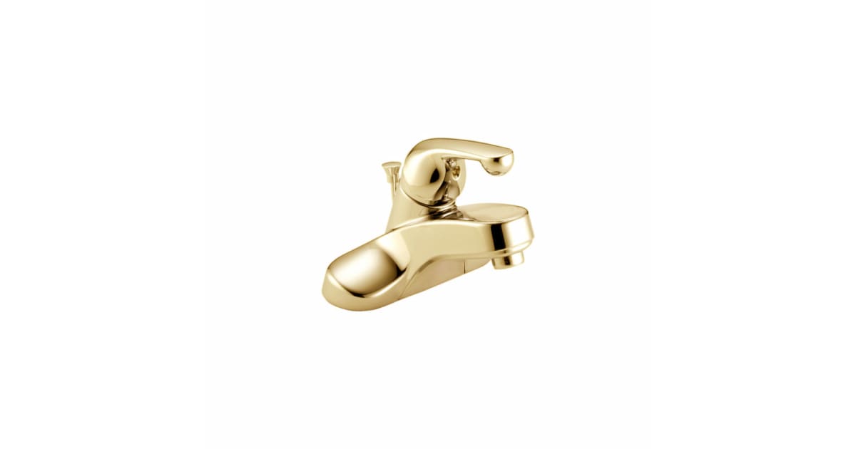 Delta 520PBWF Single Handle Lavatory Faucet - Washerless Ball Valve ...