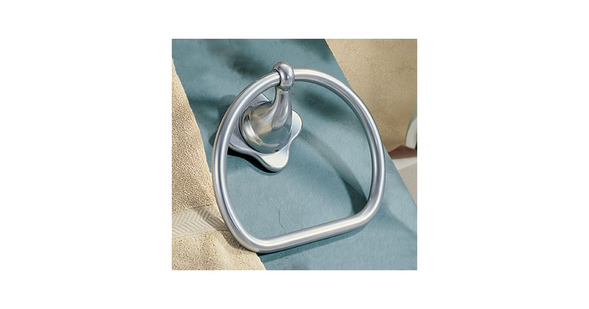 Delta 78046SS Accessory Towel Ring from the Michael Graves series ...
