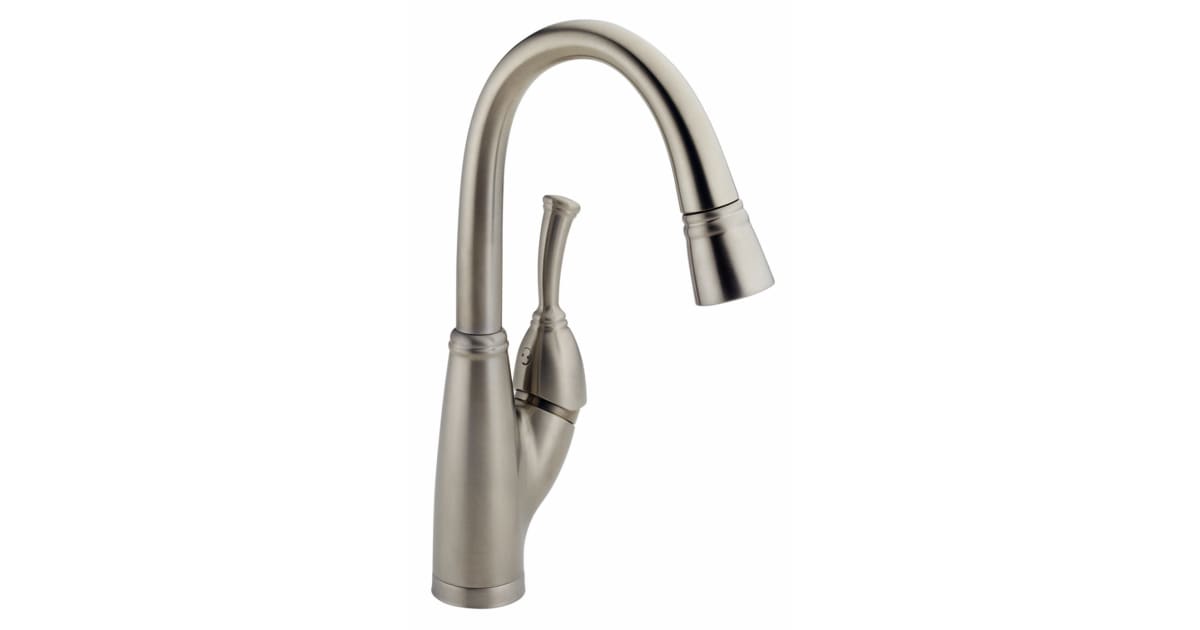 Delta 999-SS Single Handle Bar Faucet from the Allora Series | Ferguson ...