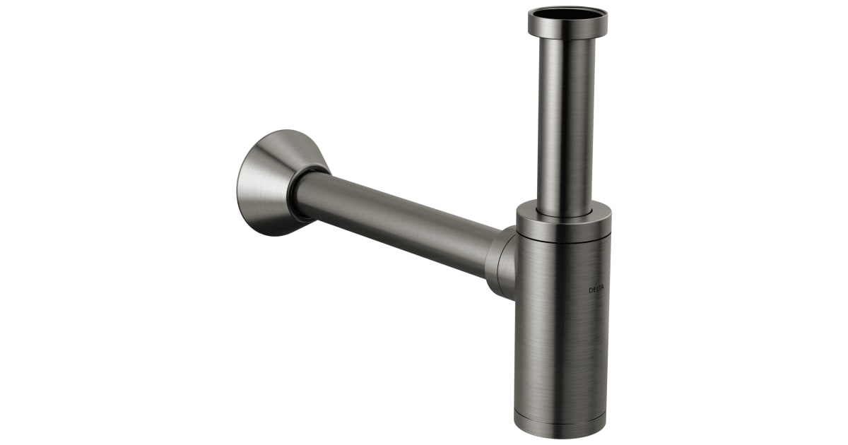 Delta DT041141-KS Decorative P-trap Bottle Trap with 12" Straight Arm ...