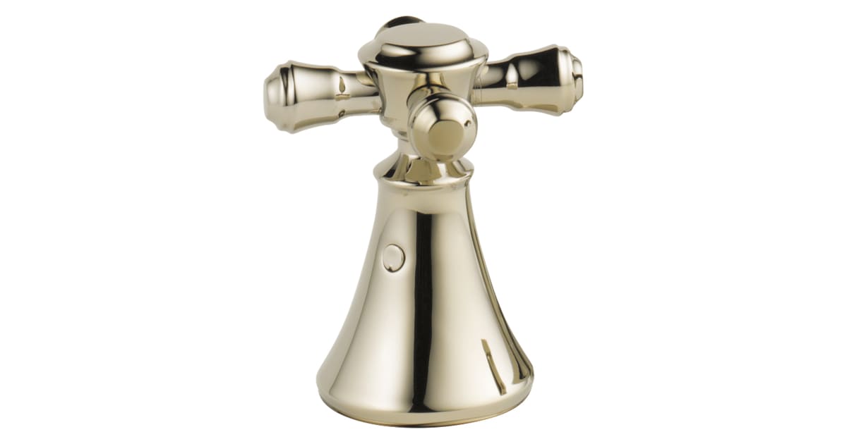 Delta H295PN Cassidy Set of Two Cross Handles for Bathroom Faucet ...
