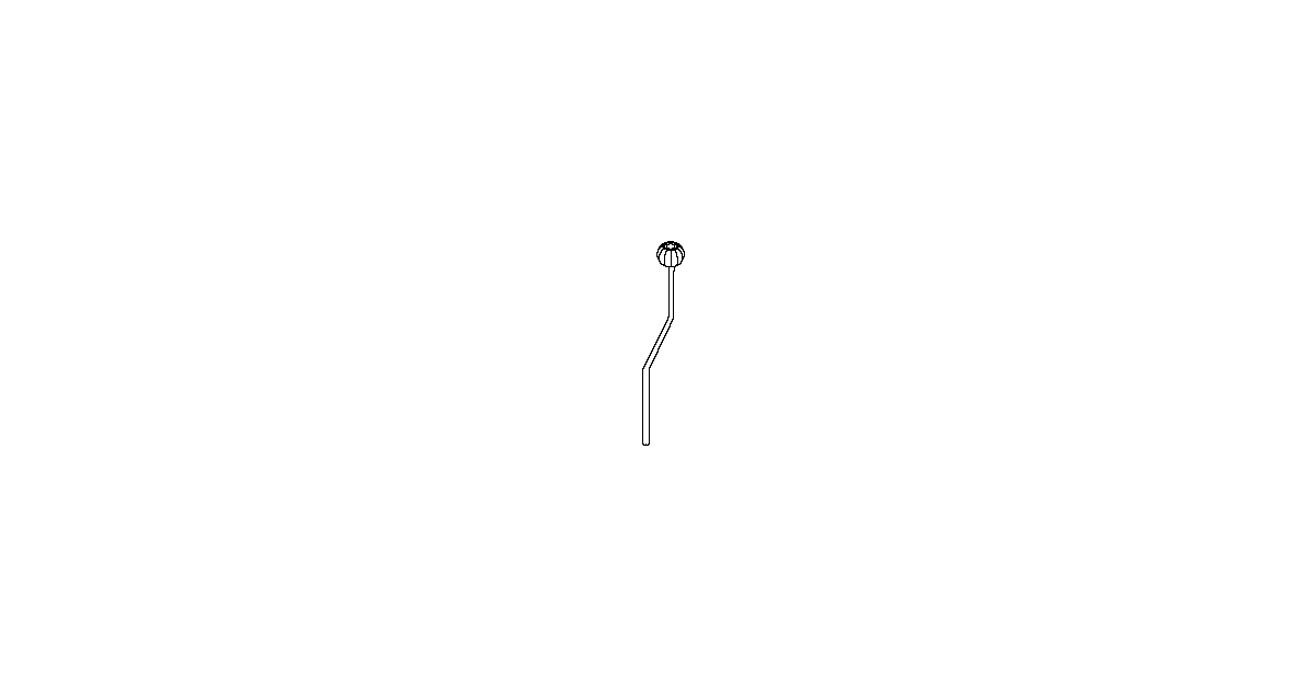 Delta RP28574 Lift Rod with Clear Knob for 544 | Ferguson Home