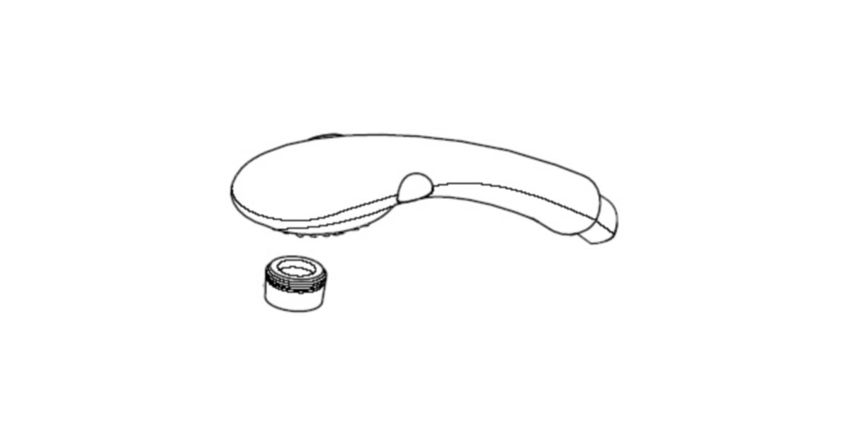 Delta RP32542CB Wand Assembly for 470/472/474/476 Series | Ferguson Home