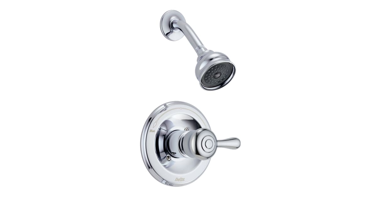 Delta T14269-LHP Single Handle Monitor 14 Shower Valve Trim Less Handle ...