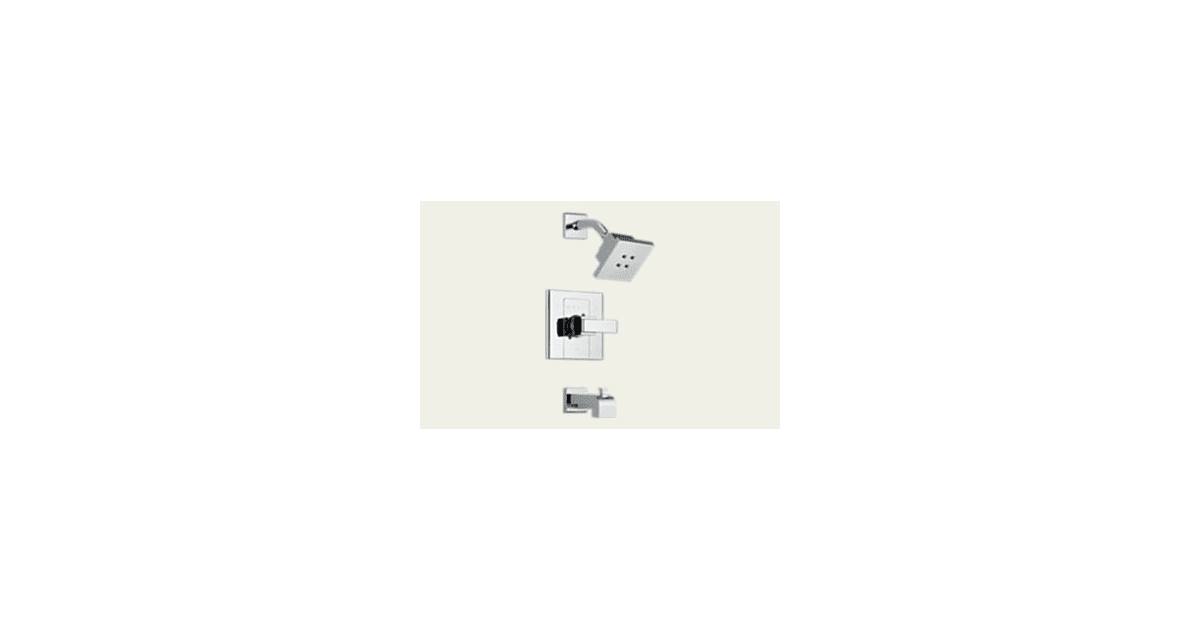 Delta T14486-H2O Tub & Shower Trim with Scald-Guard from the Monitor ...