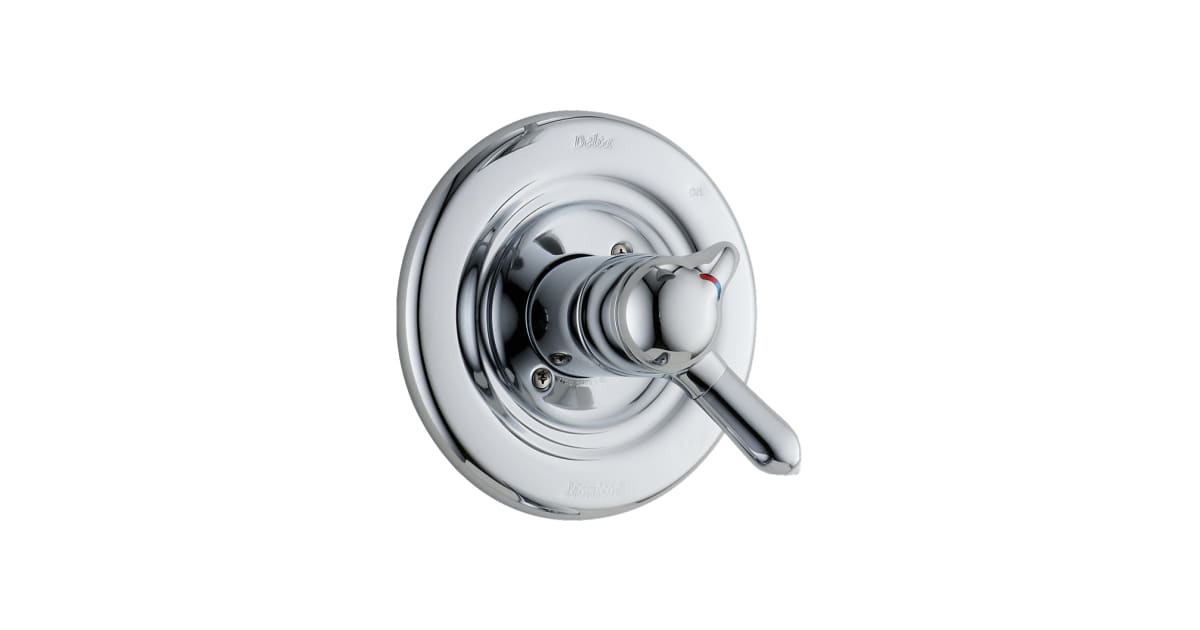 Delta T17030 Single Handle Monitor 17 Valve Trim Only with Volume ...
