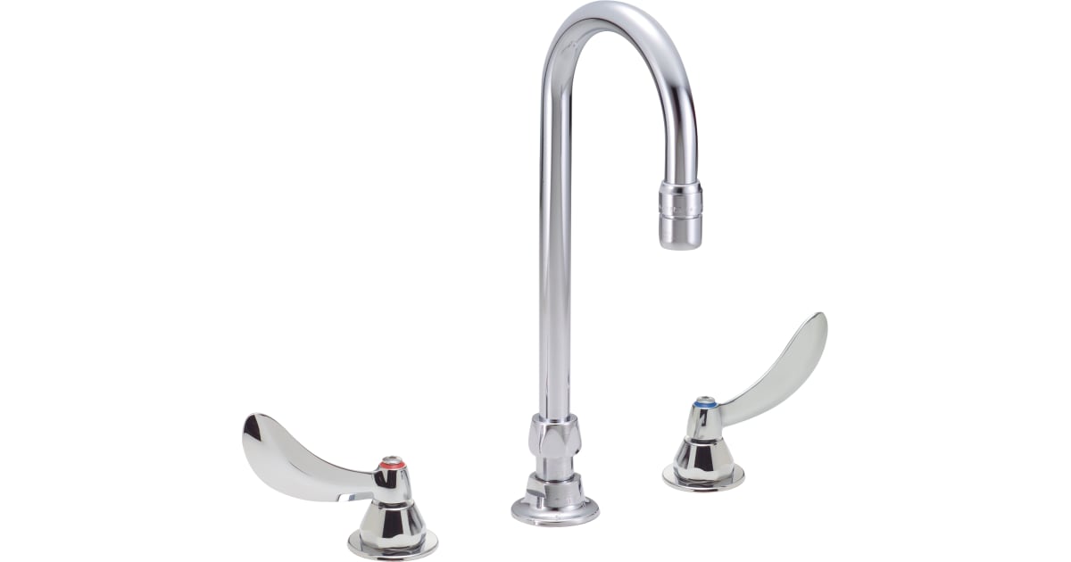 Delta 23C654 Double Handle 0.5GPM Ceramic Disc Widespread Bathroom ...