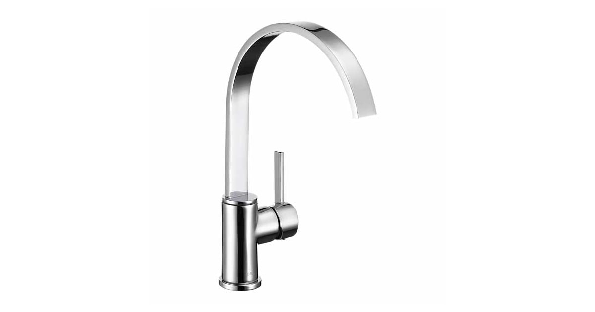 Delta 26602LF Mandolin Single Handle Kitchen Faucet | Ferguson Home