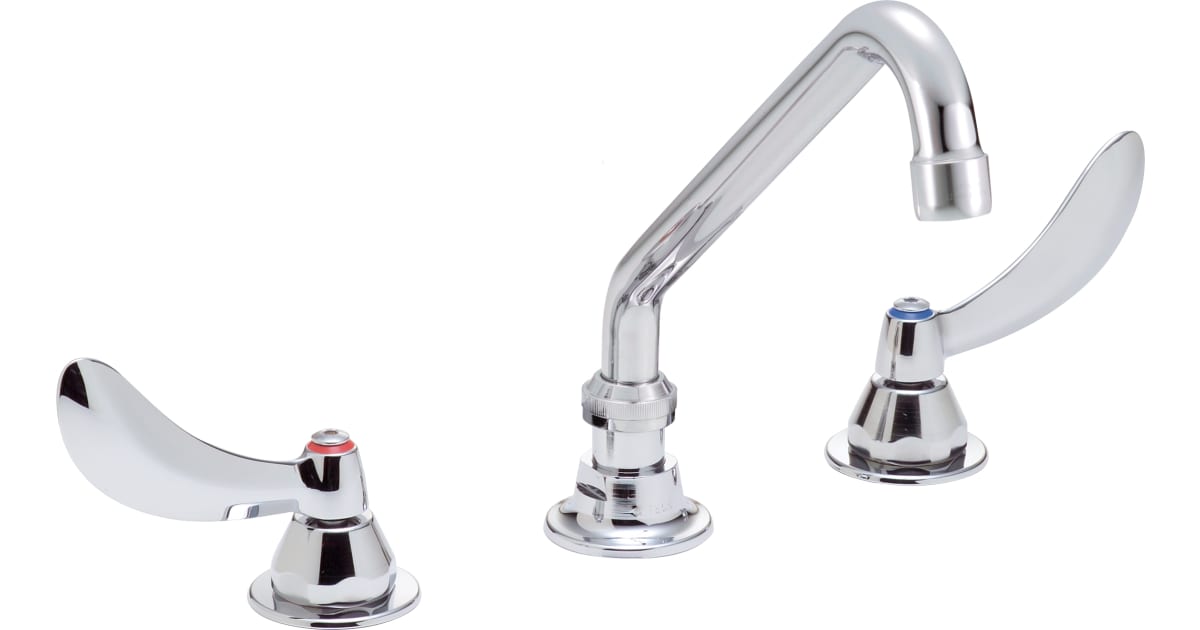 Delta 27C2224 Double Handle 1.5GPM Ceramic Disc Below Deckmount Kitchen ...