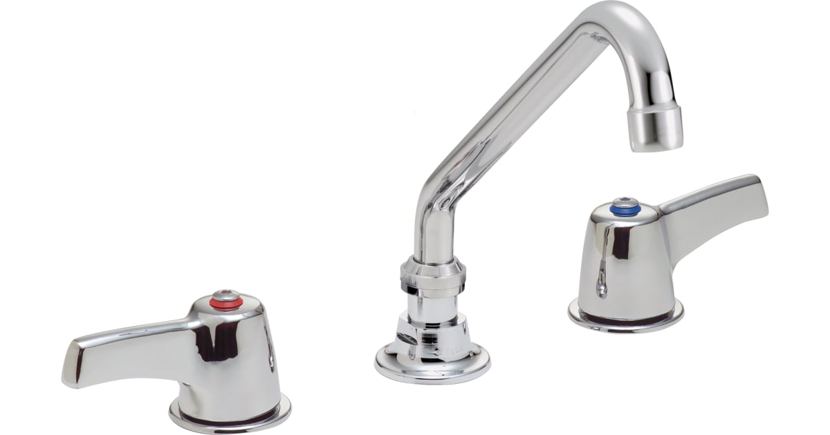 Delta 27C2243 Double Handle 1.5GPM Ceramic Disc Below Deckmount Kitchen ...