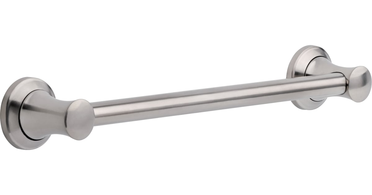 Delta 41718-SS 18" Grab Bar with Mounting Assembly | Ferguson Home