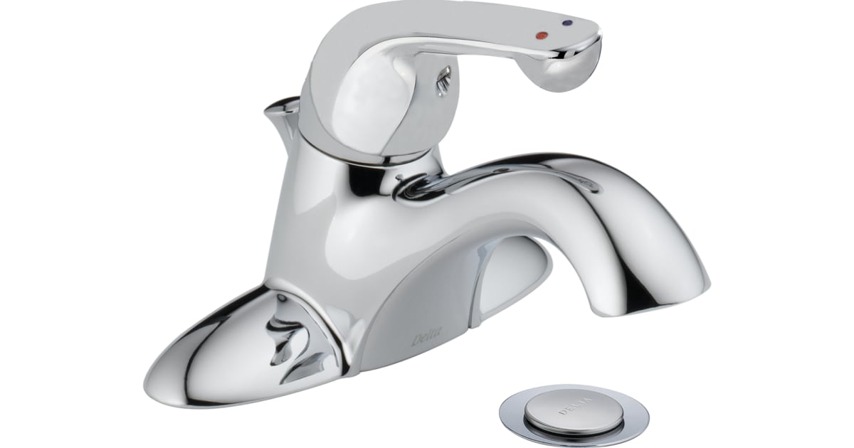 Delta 520LF-HDF Single Handle Centerset Bathroom Faucet | Ferguson Home