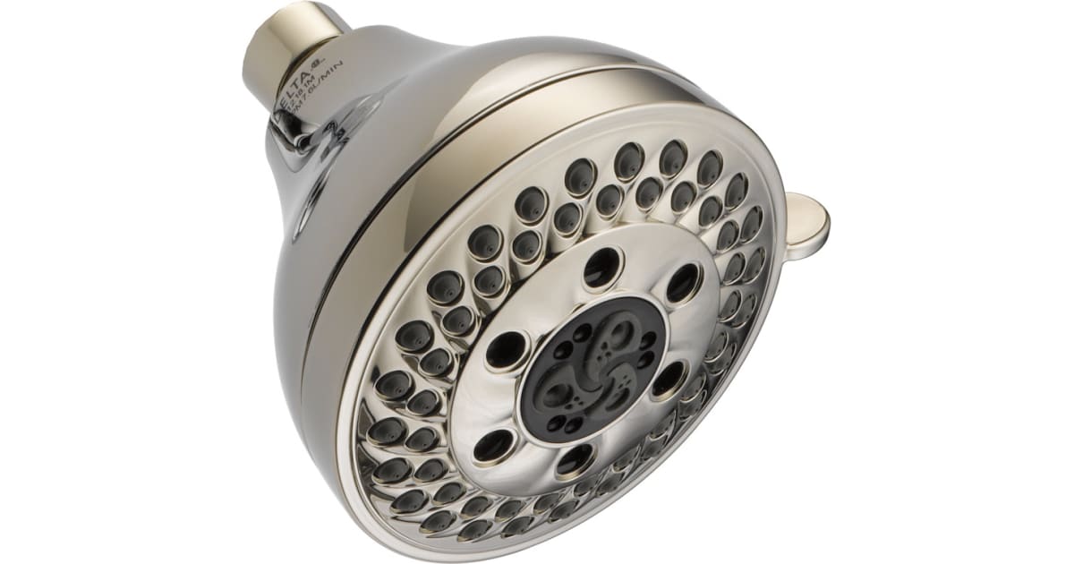 Delta 52637-PN18-PK Universal Showering 1.75 GPM Multi Function Shower ...