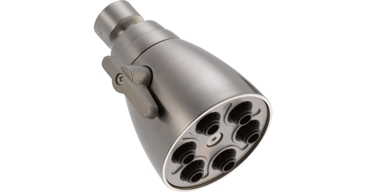 Delta 52667-SS-PK 2.5 GPM Fundamentals 3" Wide Single Function Shower ...