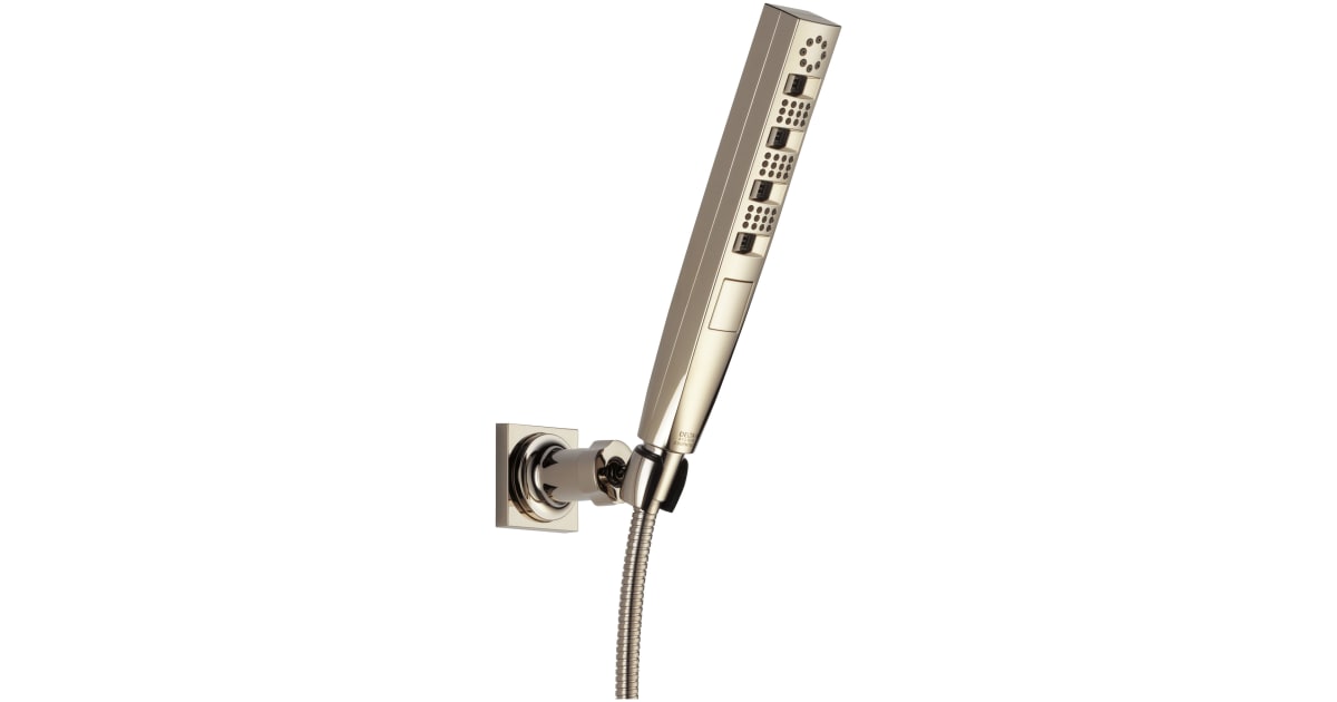 Delta 55140-PN Universal Showering 1.75 GPM Multi Function Hand Shower ...