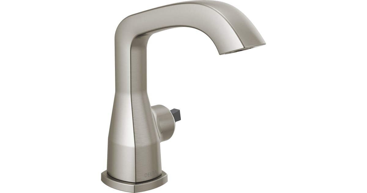 Delta 576-SSLPU-LHP-DST Stryke 1.2 GPM Single Hole Bathroom Faucet and ...