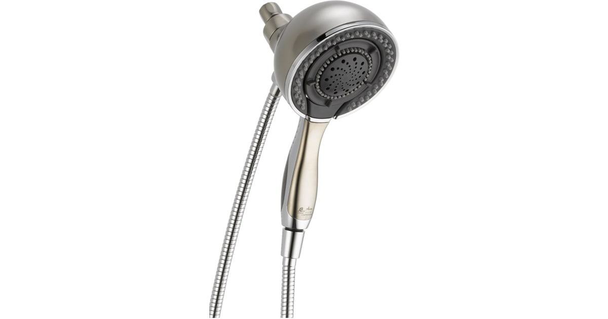 Delta 58466-SS 2.5 GPM In2ition 2-in-1 Multi Function Shower Head and ...