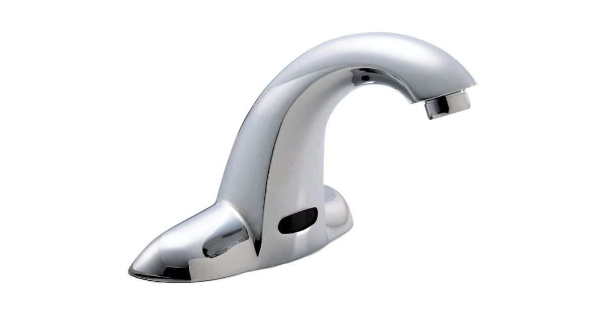 Delta 591T0258TR Commercial 0.5 GPM Centerset Hardwire Operated ...