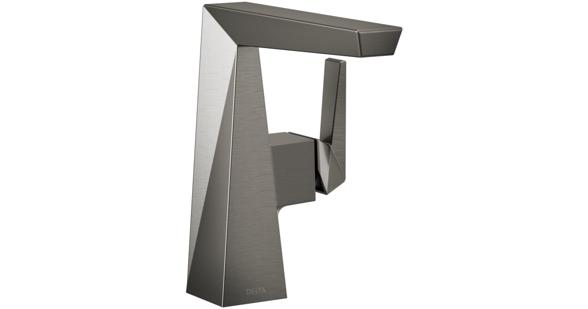 Delta 643-KS-PR-DST Trillian 1.2 GPM Bathroom Sink Faucet Single Hole ...