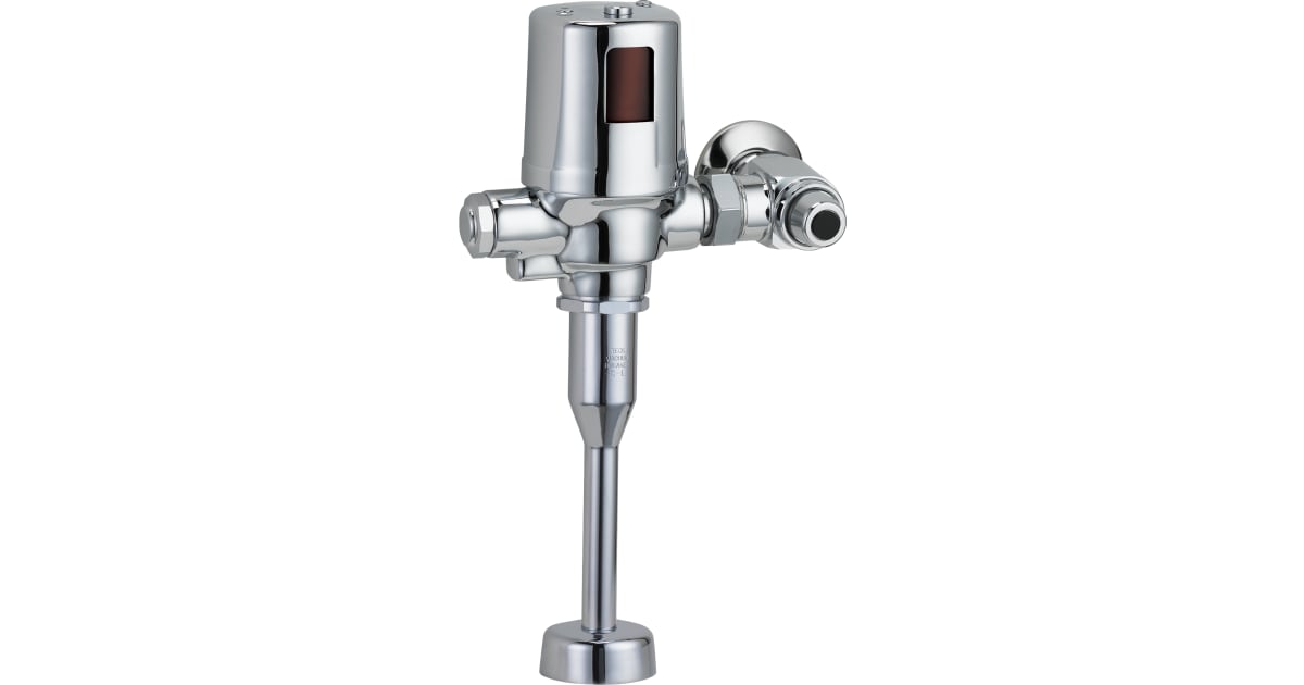 Delta 81T231HWA 3/4" Top Spud Motion Activated Hardwire Urinal Flush ...