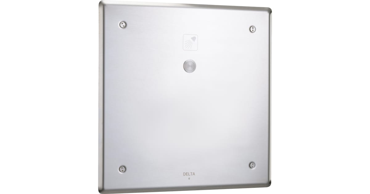 Delta 860T108 Push Button Hardwire Metering Electronic Shower System ...