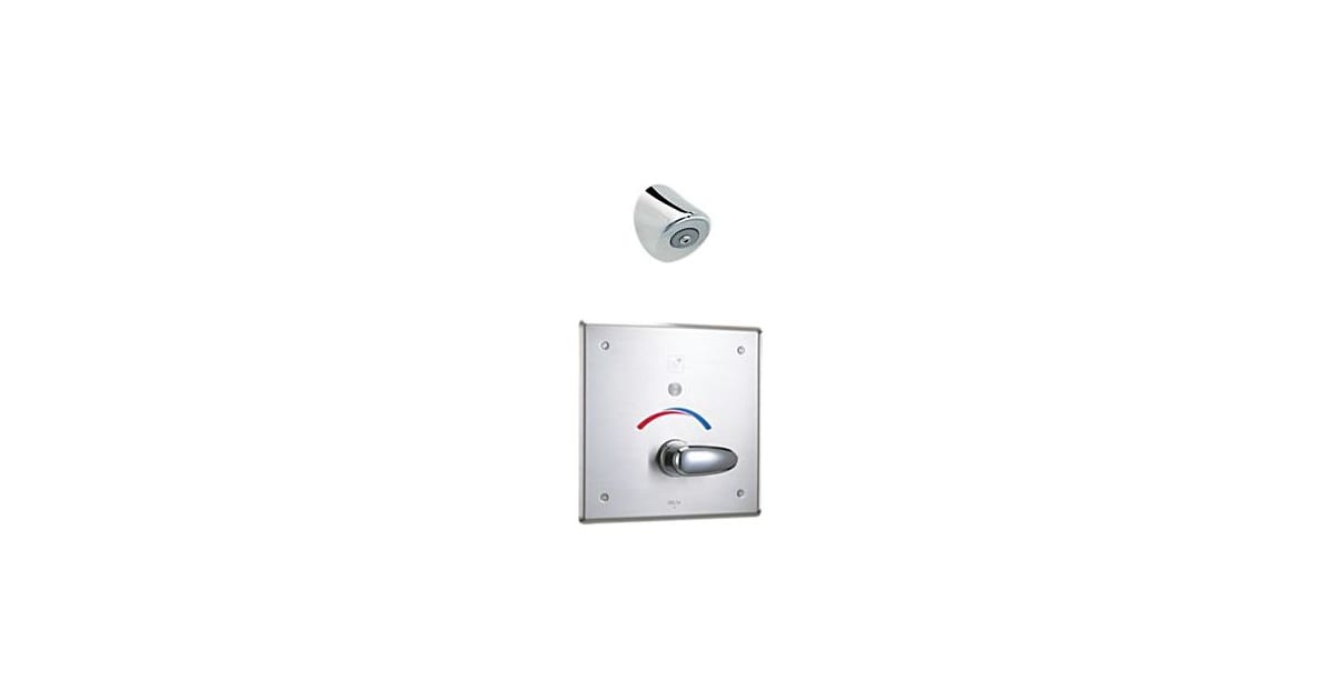 Delta 860T177 Commercial Hardwire Metering Electronic Shower System ...