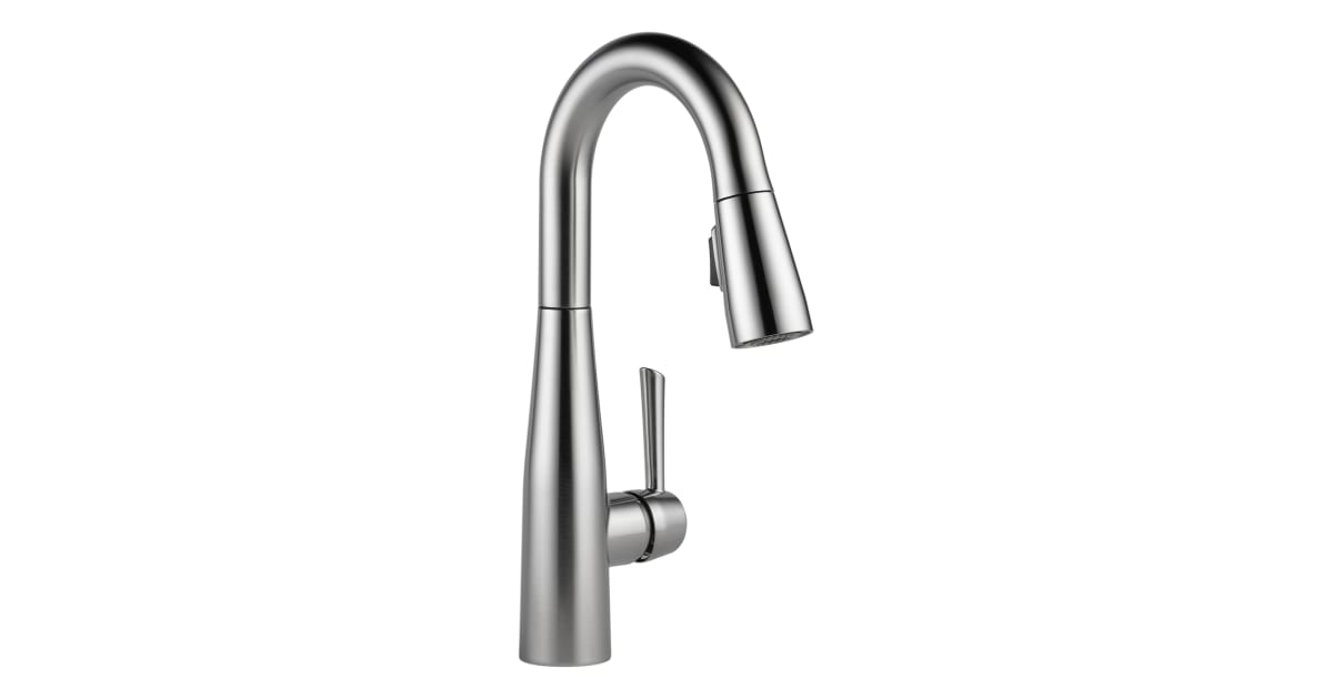 Delta 9913 AR DST Essa Pull Down Bar Prep Faucet with Build