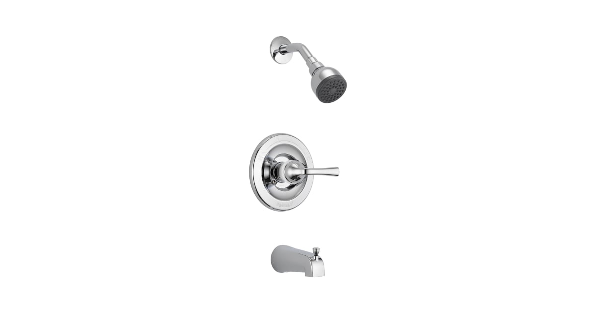Delta B114900 Foundations Core-B Tub and Shower Trim Package | Ferguson ...